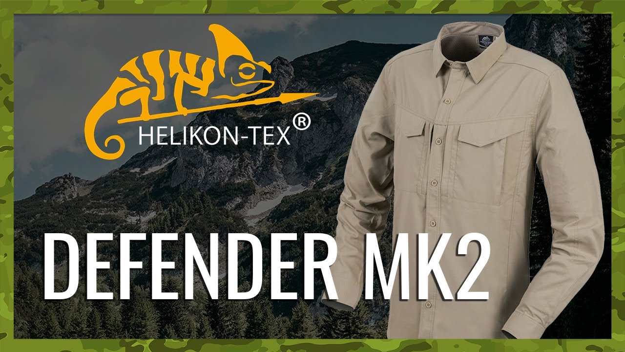 Košile HELIKON DEFENDER MK2 - Military Range - YouTube