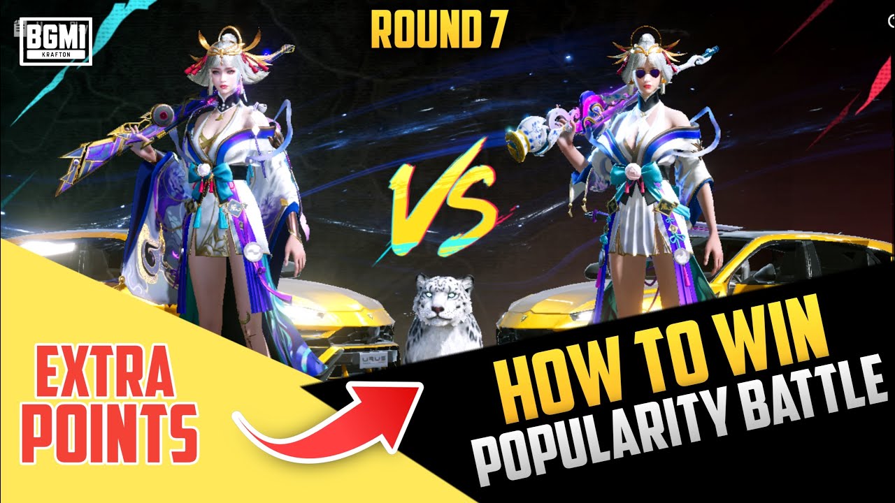 ROUND 7 😍 HOW TO WIN POPULARITY BATTLE | POPULARITY BATTLE PK 10 KAISE ...