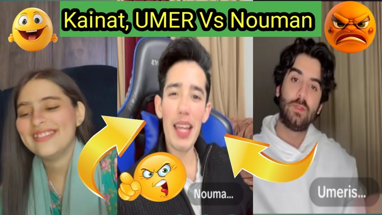 16 February Kainat Qureshi and UMER butt Vs Nouman nauf TikTok live match - YouTube