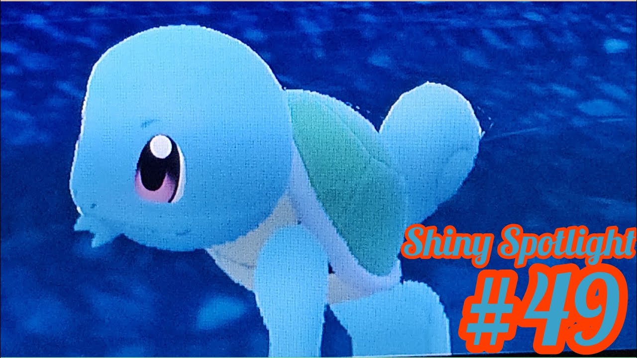 Green Shelled Squirtle floats up to me | Shiny Spotlight #49 - YouTube