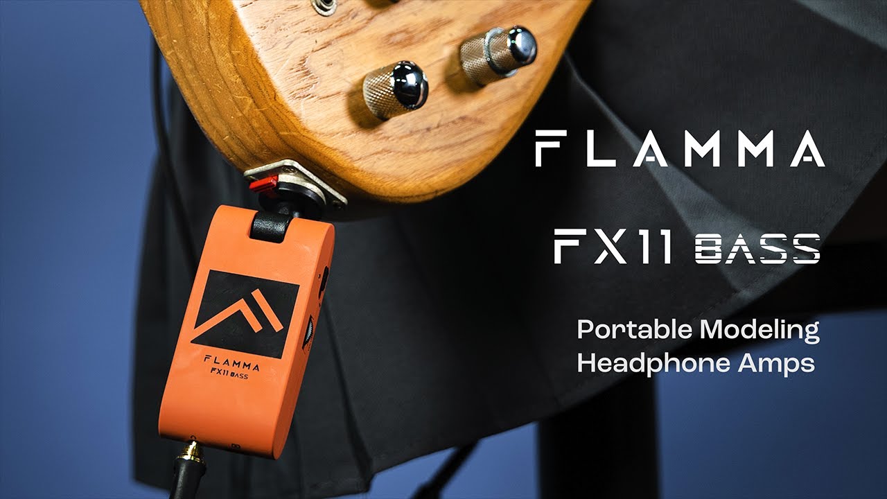 FX11 BASS Portable Modeling Headphone Amps Intro - YouTube