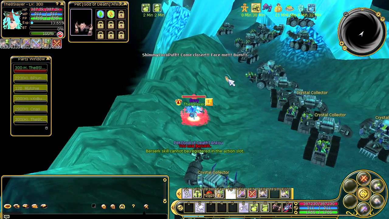 Insanity Flyff E119 - Crystal Cove solo with my Slayer - YouTube