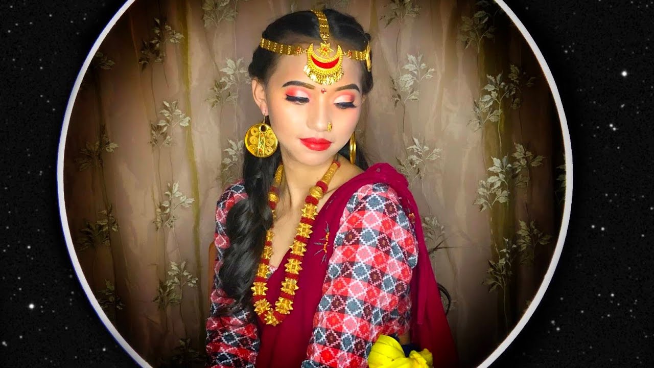 Makeup for Tamang Dress 👗🇳🇵||Glow With Beauty|| - YouTube