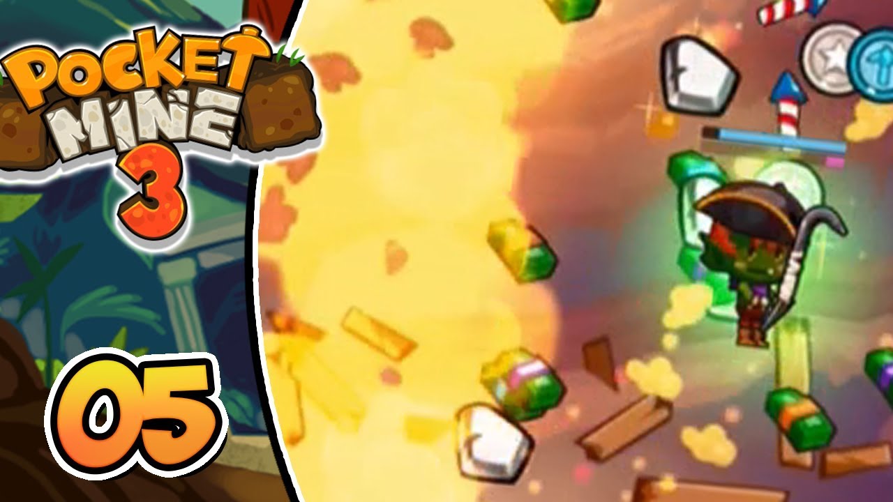 HORA DE GASTAR TODAS LAS GEMAS! - POCKET MINE 3 - CAPITULO #05 - YouTube