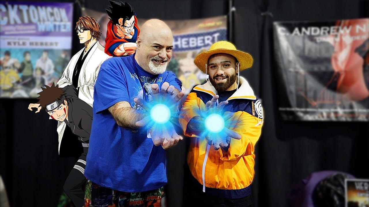 Meeting Kyle Hebert, The Voice Of Gohan, Kiba And Aizen! - YouTube