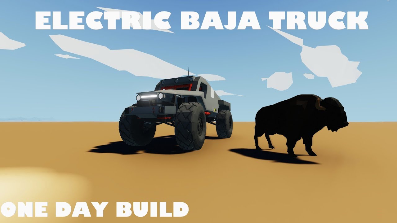 Stormworks Build Series: Electric Baja Truck 1 day build - YouTube