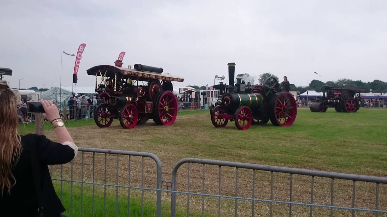 Scorton steam show - YouTube