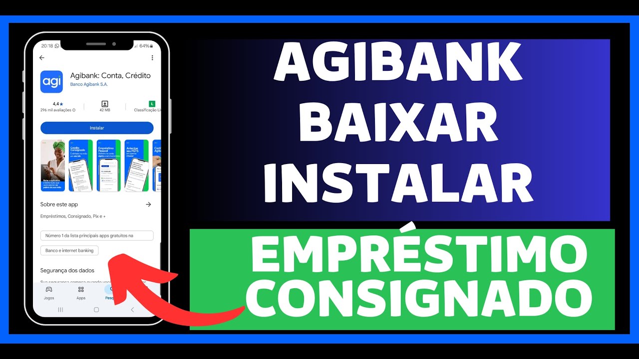 Como BAIXAR E INSTALAR APP BANCO AGIBANK - YouTube