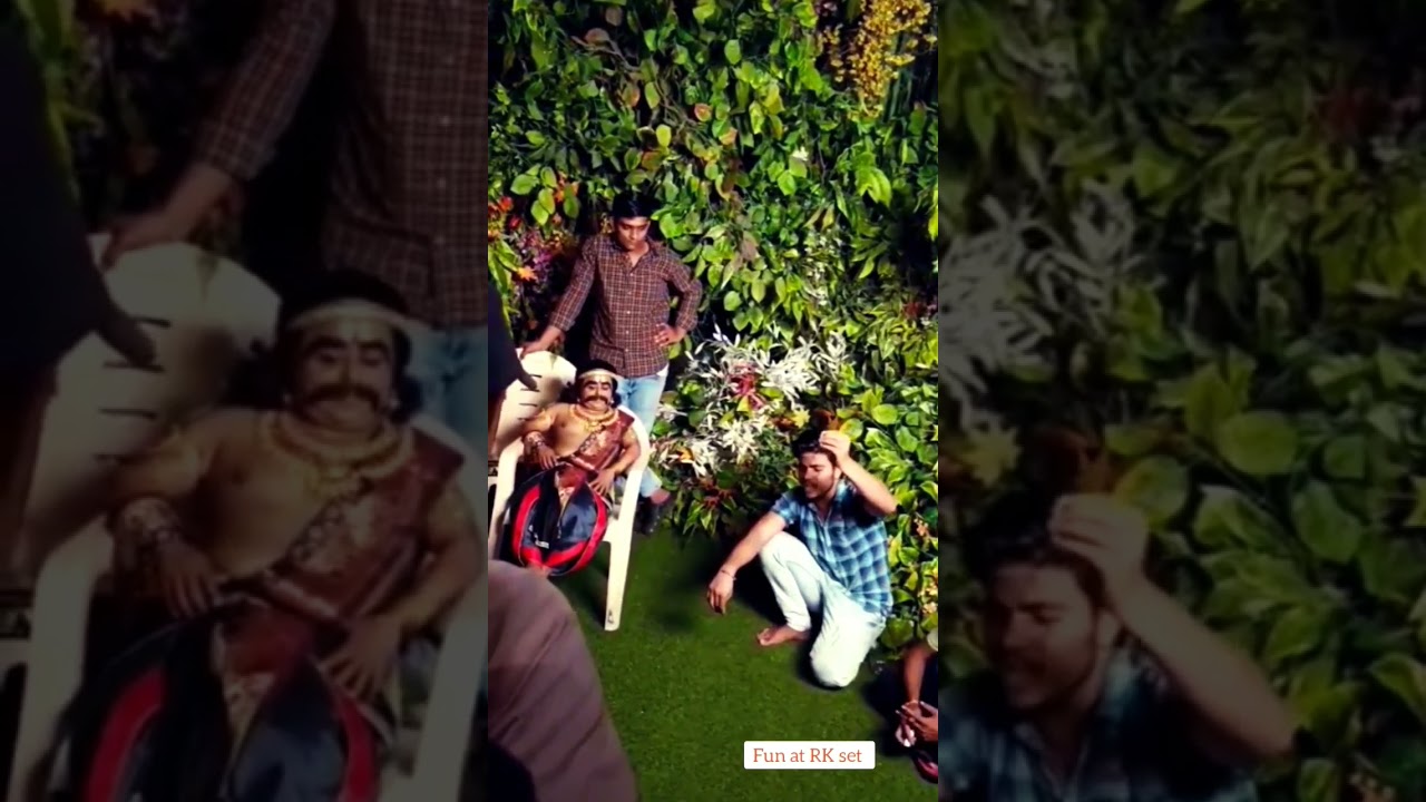 Fun at RK set, singing song in shoot break time at RK studio # ...