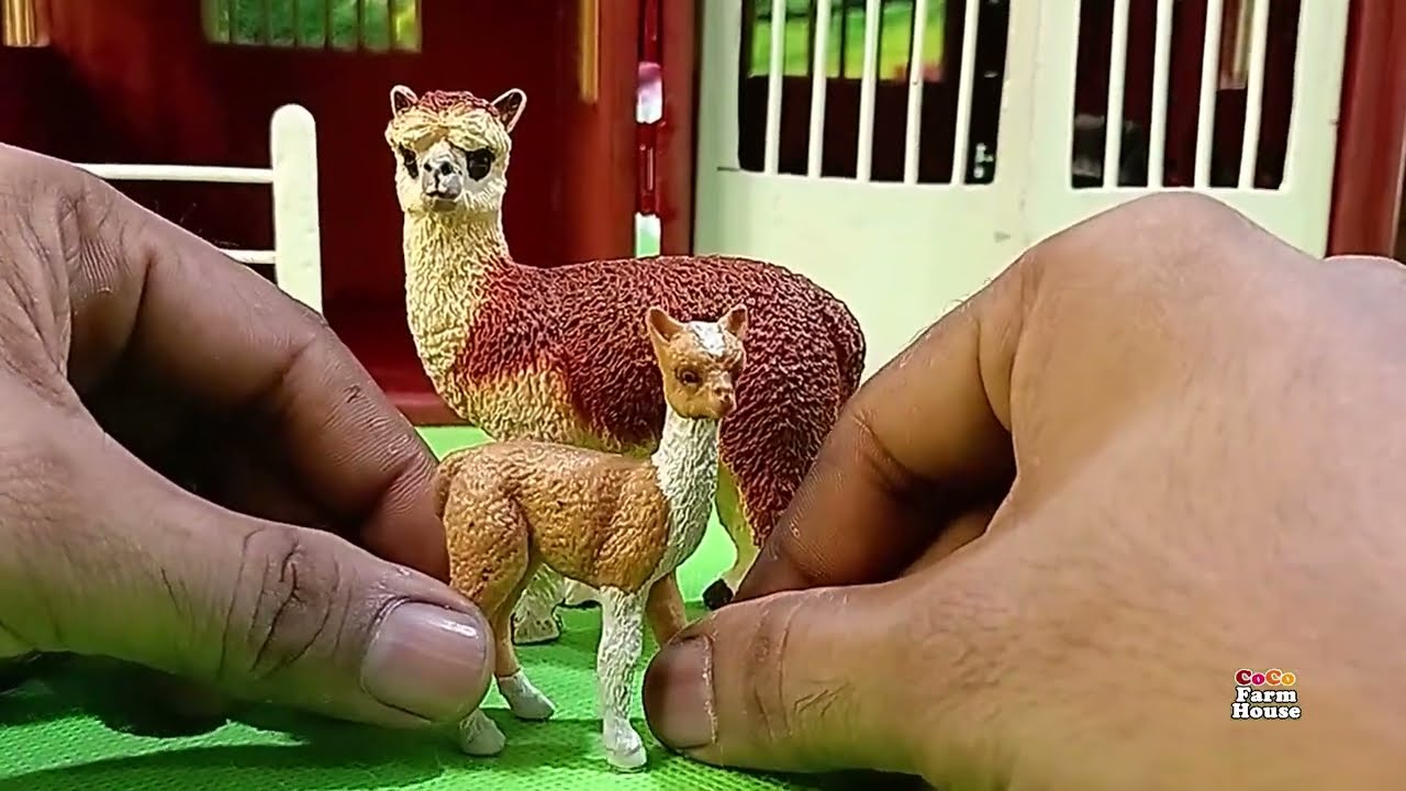 Farm Animals Toys in the Barn Playset - Fun Learn Animal Names For Kids ...