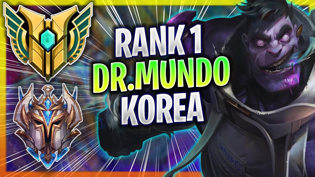 RANK 1 DR. MUNDO in KOREA! - YouTube