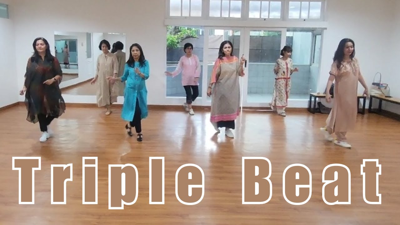 Triple Beat #linedancewithnawal - YouTube
