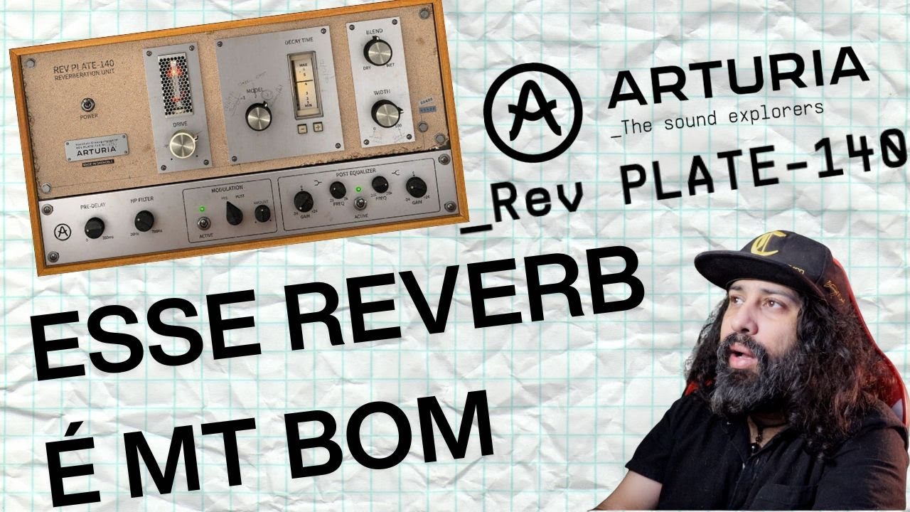 Arturia Rev Plate 140 - Primeira Vista - YouTube