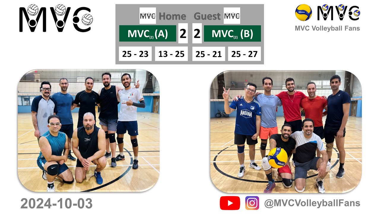 MVC Men's Volleyball on Thursday 2024-10-03 - YouTube