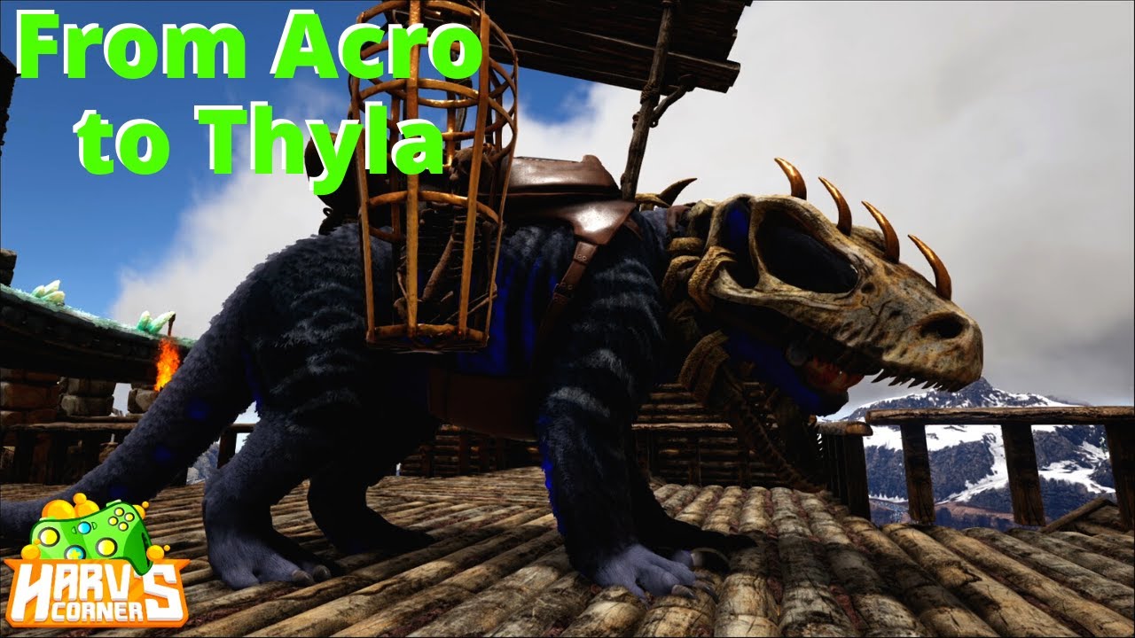 Ark Survival Evolved: S1 E9 - From Acro to Thyla - YouTube