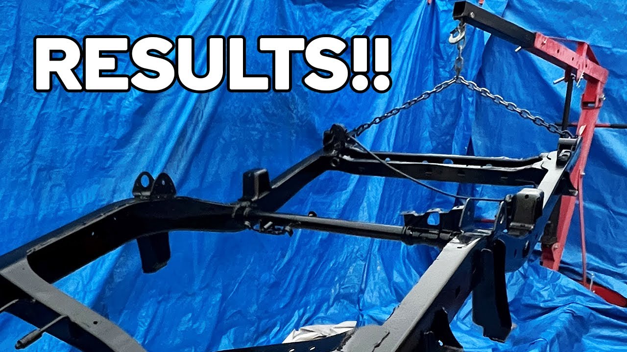 Hilux Chassis Restoration Without Sandblasting - RN46 - V8 Hilux Build ...
