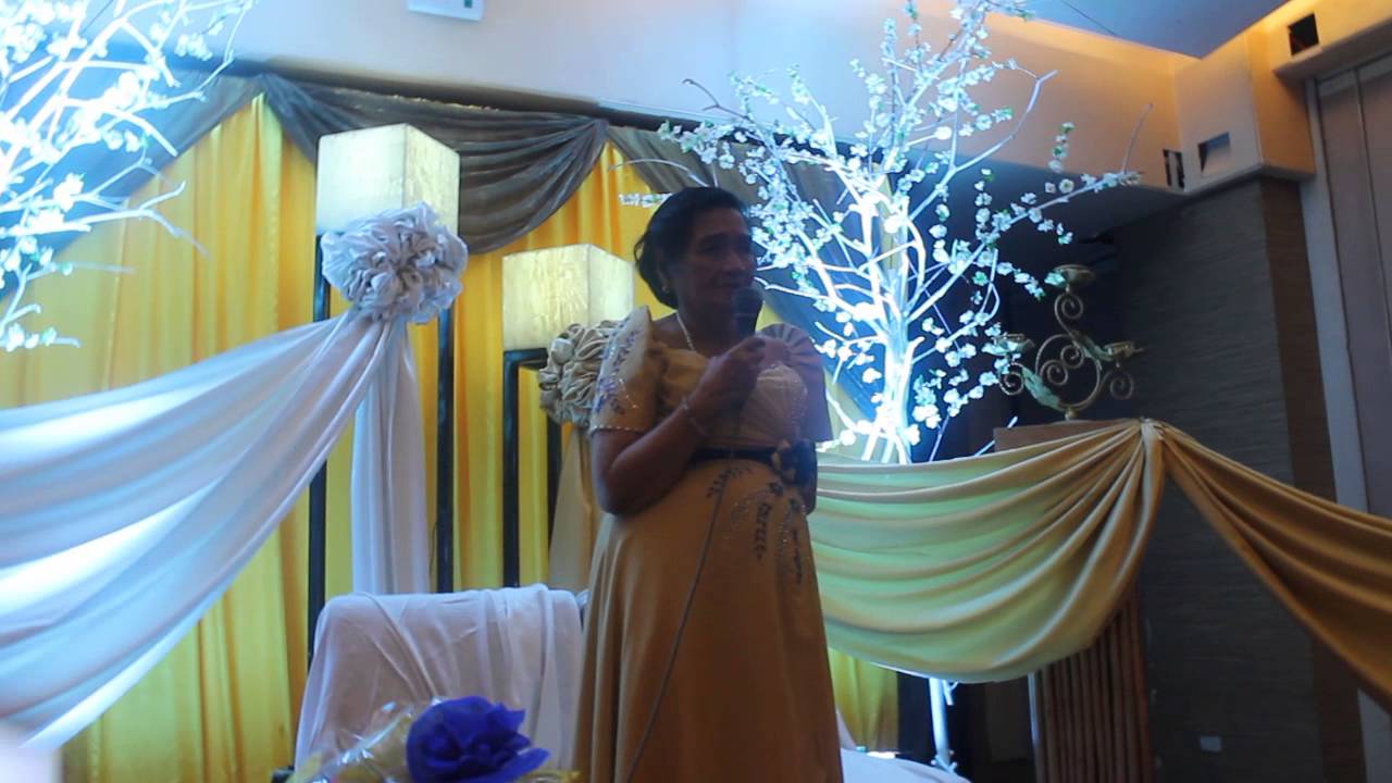 Nanay Pacing 80th Birthday Thank you Message - YouTube
