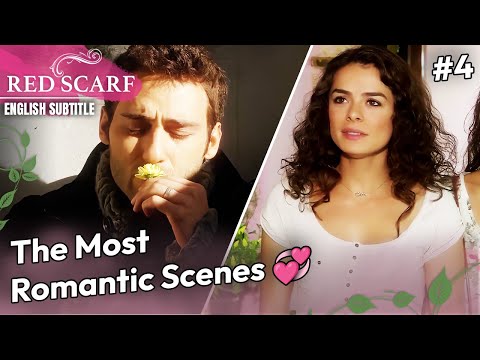 The Most Romantic Scenes Part 4 | Red Scarf | English Subtitles | Al Yazmalım