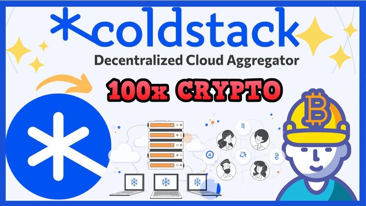 ️ ColdStack 100x Crypto Decentralized Cloud Aggregator 🚀 Massive Token Burn Event, ETH BSC Coin ...