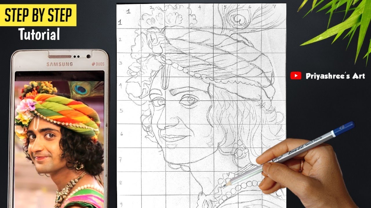 Sumedh Mudgalkar Drawing | How to Draw Outline of Sumedh Mudgalkar as ...