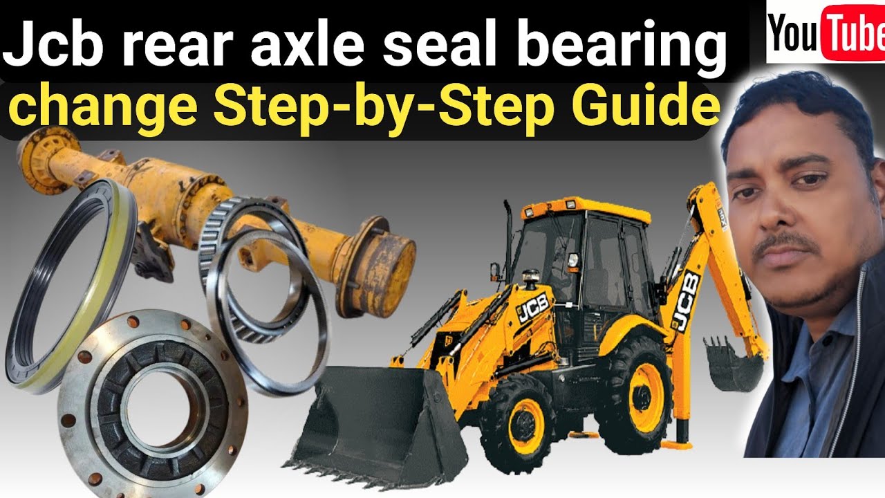 JCB rear hube seal kaise change kare | jcb rear hube Bearing kaise ...
