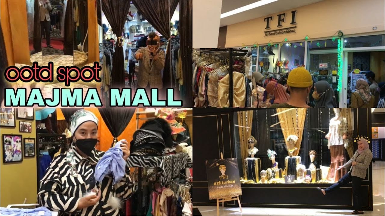 TOUR TFI BOUTIQUE MAJMA MALL - TURBAN FASHION IDEAS (2022 RAYA EDITION ...