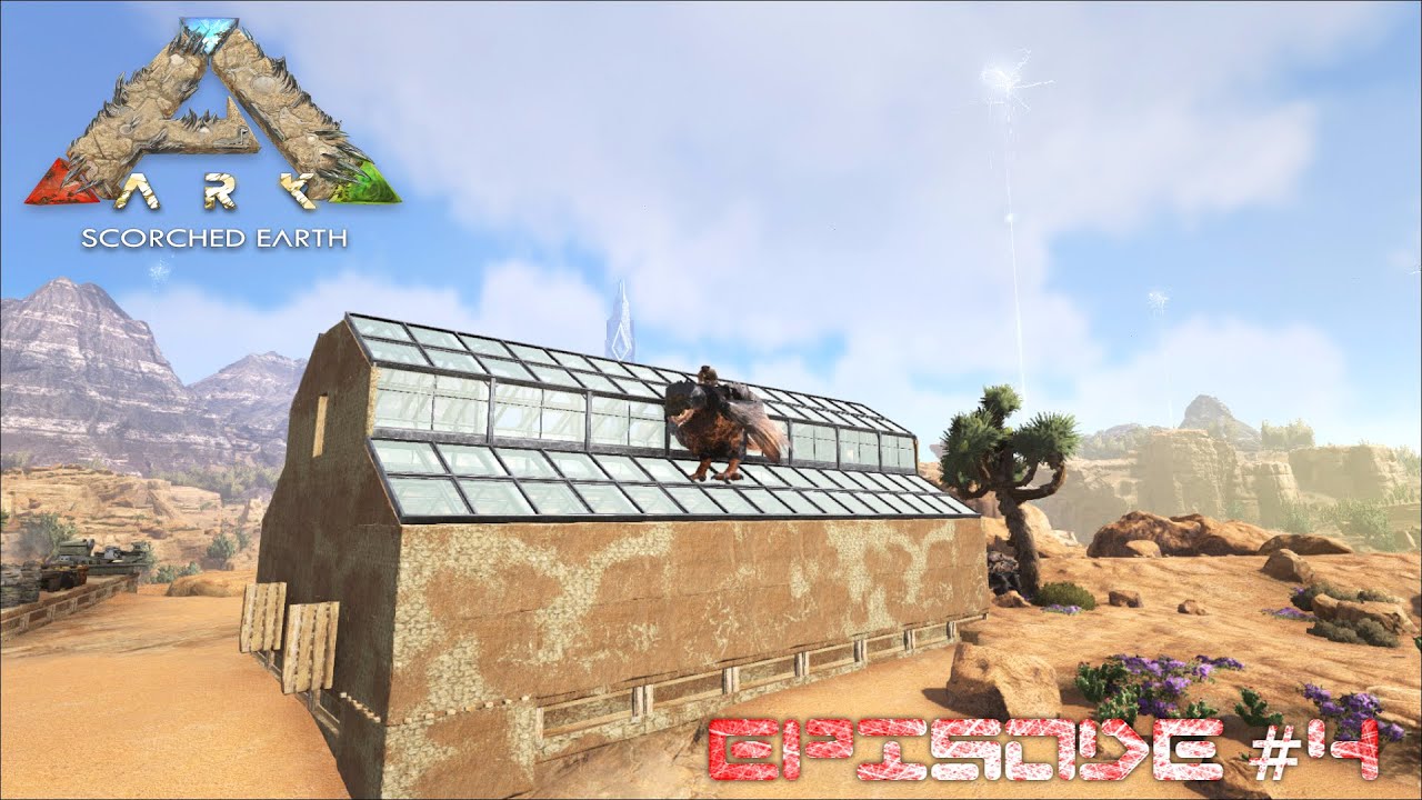 MOVING DAY AND ADOBE BARN BUILDING | ARK Scorched Earth Ep4 - YouTube