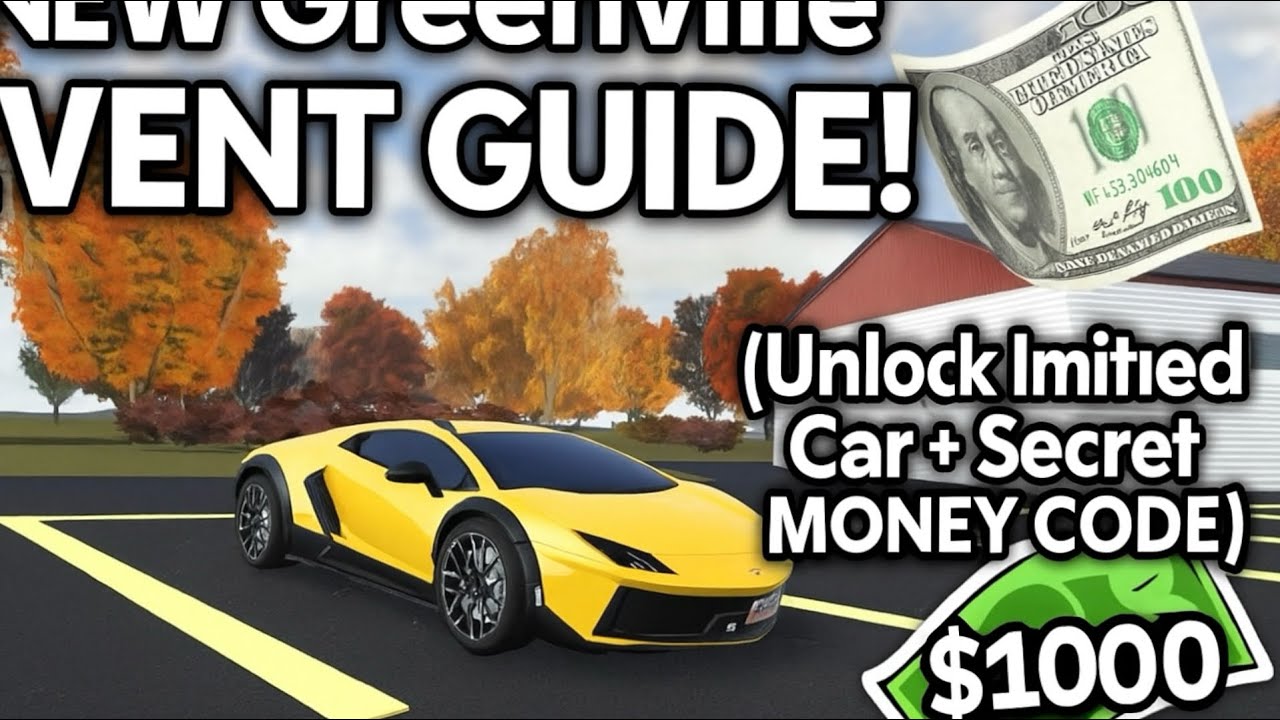 "NEW Roblox Greenville EVENT + MONEY CODE & (All Locations + Free ...
