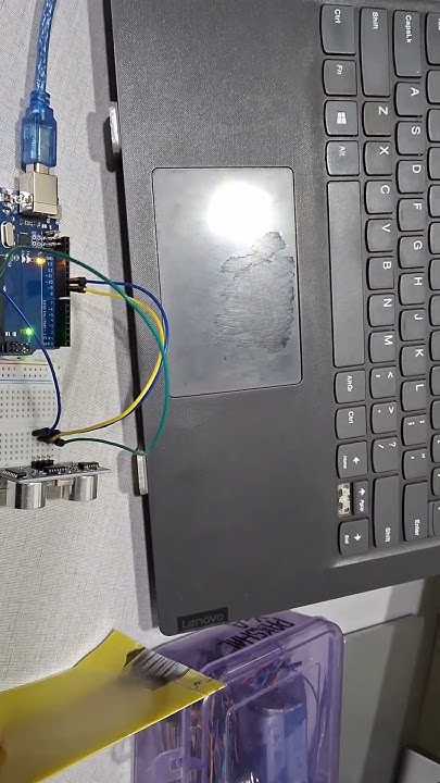 Calculating distance using Ultrasound (Arduino UNO) - YouTube