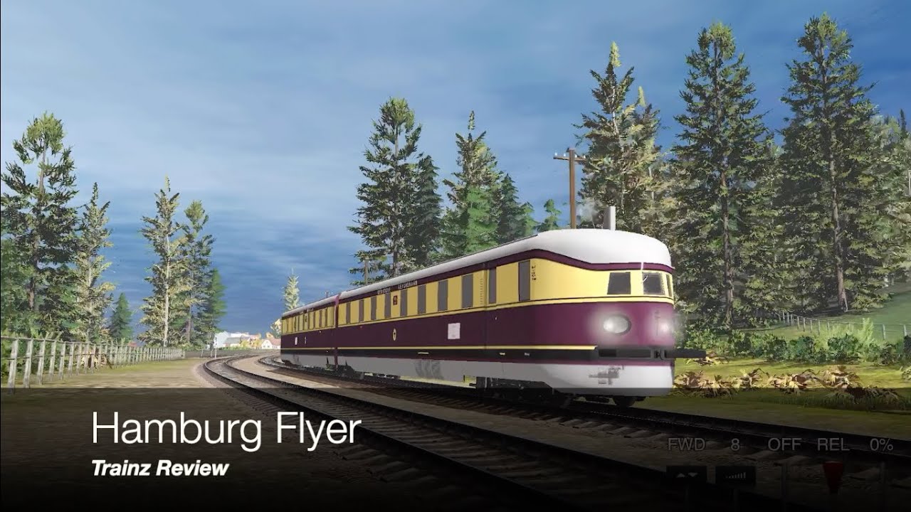 Hamburg Flyer Trainz 3 Review - YouTube