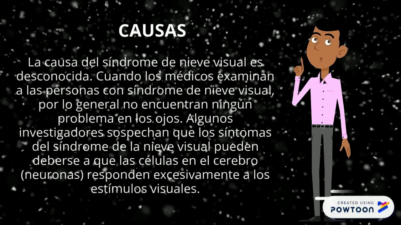 Síndrome de la Nieve Visual - YouTube