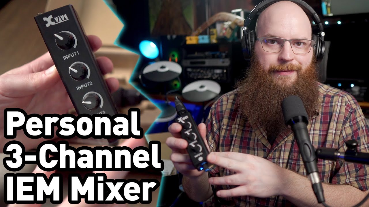 A Personal 3-Channel IEM Mixer | Xvive PX System Review - YouTube