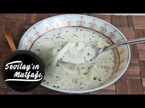 Yoğurt Çorbası Nasıl Yapılır? | Erişteli Nohutlu Yoğurt Çorbası Tarifi