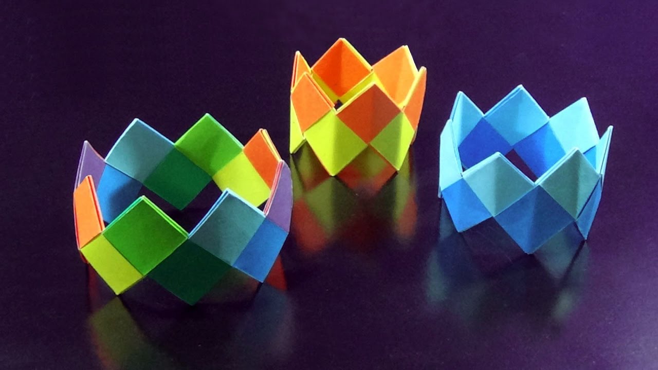 DIY Bracelet - How To Make A Bracelet With Color Papers | - YouTube