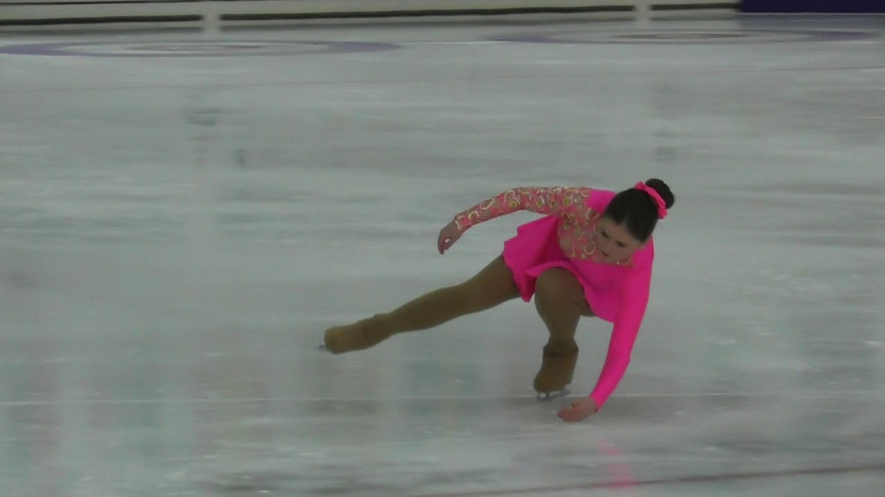 Inclusive Skating Glasgow 2018 L3 FD Jessica Jepps - YouTube