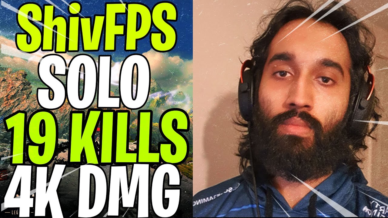ShivFPS - SOLO 19 KILLS 4K DMG - World's RANK #1 BANGALORE - PUNCHING ...