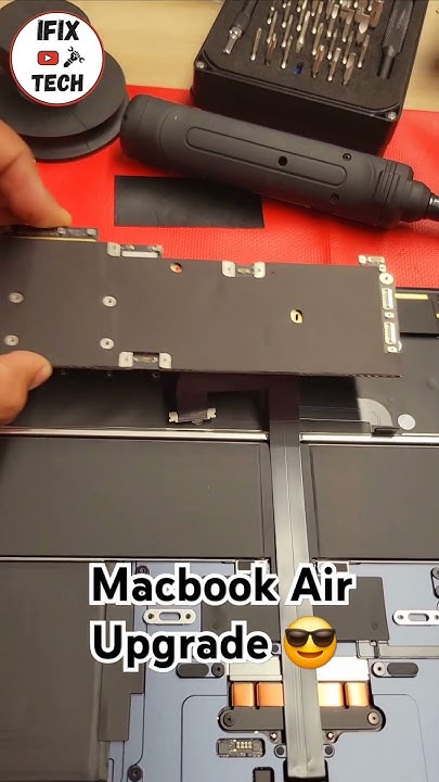 How to Upgrade MacBook Air M3 Chip - Apple MacBook Repair #shorts - YouTube