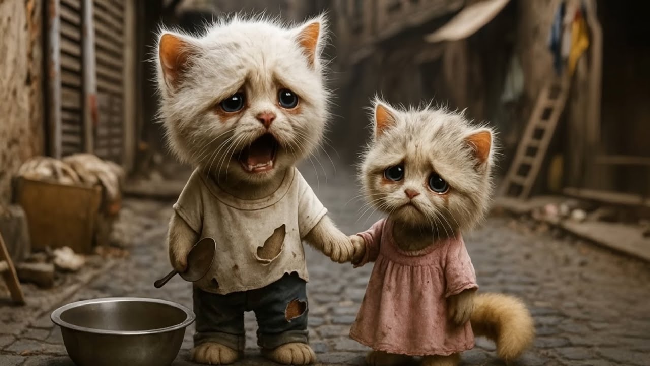 sad and pitiful cat - YouTube