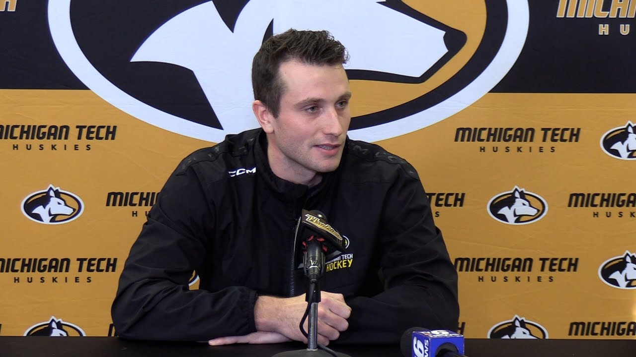 Tech Hockey | Raymond Brice Press Conference | 11.12.24 - YouTube