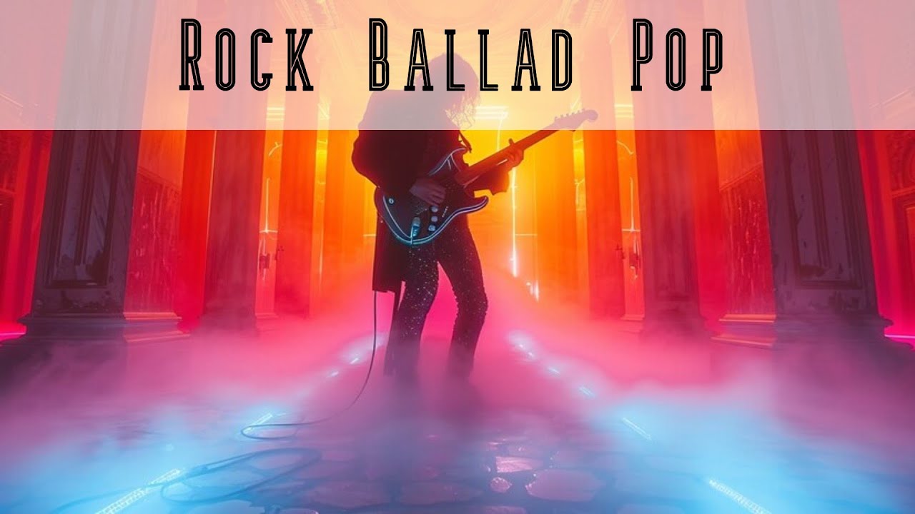 Rock Ballad Pop Backing Track in E minor - YouTube