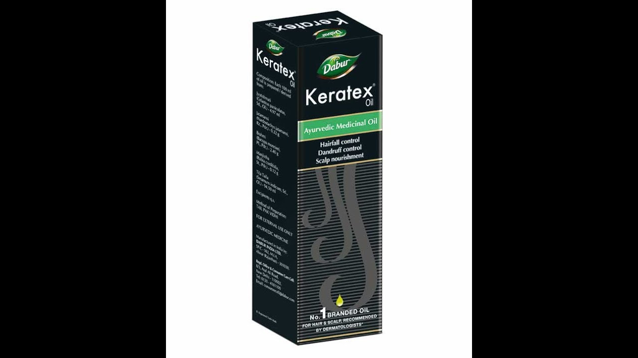 Dabur Keratex Oil - YouTube