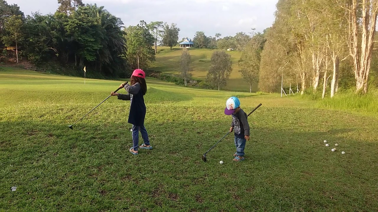 Yuk Intip Kegiatan Main Golf ala Raisa dan Calista diLapangan Golf Kota ...
