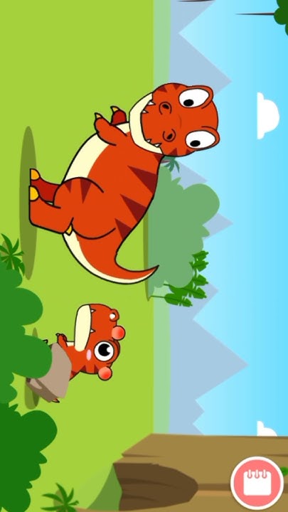 Mom Protect Baby Dino 🦖 | Dinosaur Planet | #dinosaur #babydino #dinosaurgame #shorts - YouTube