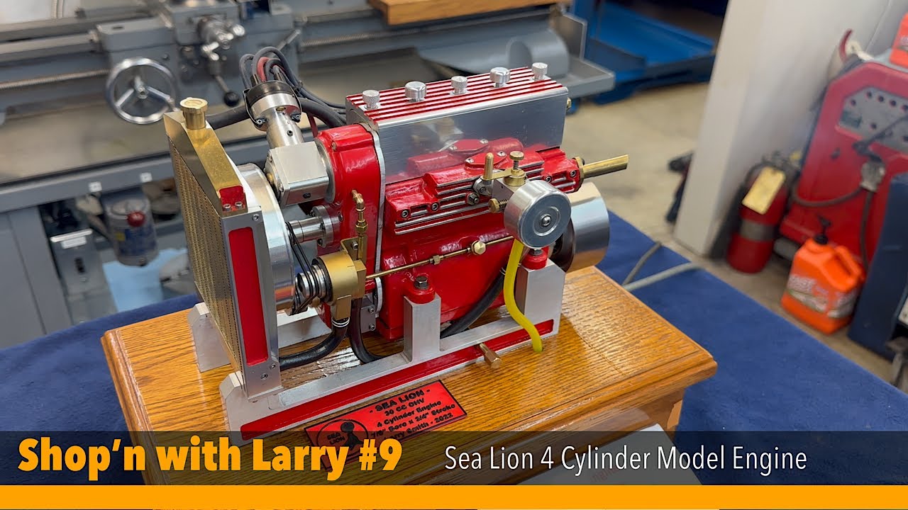 Sea Lion Model Engine - Shop'n with Larry #9 - YouTube