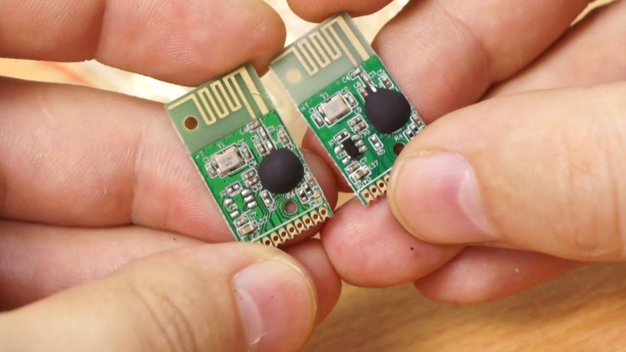 Модули для радиопульта дистанционного управления TY24D - YouTube