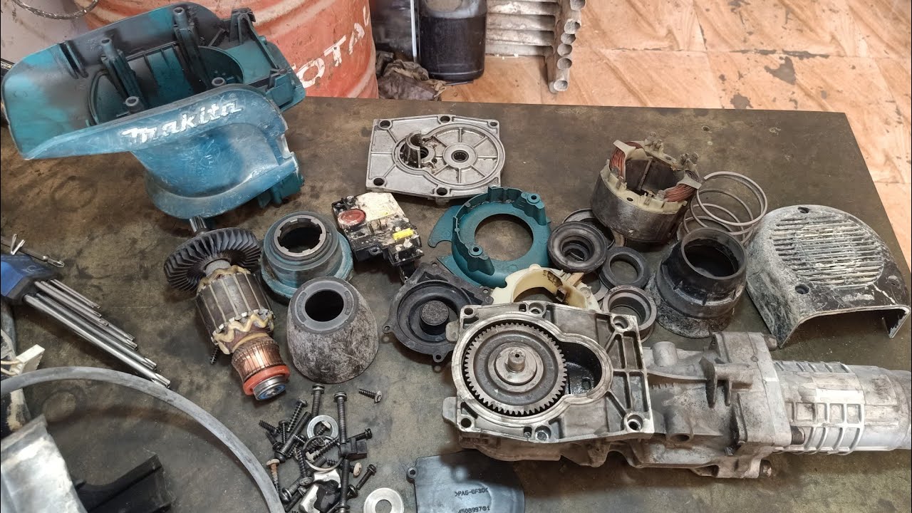 How to Repair makita Hm1203c Demolition hammer - YouTube