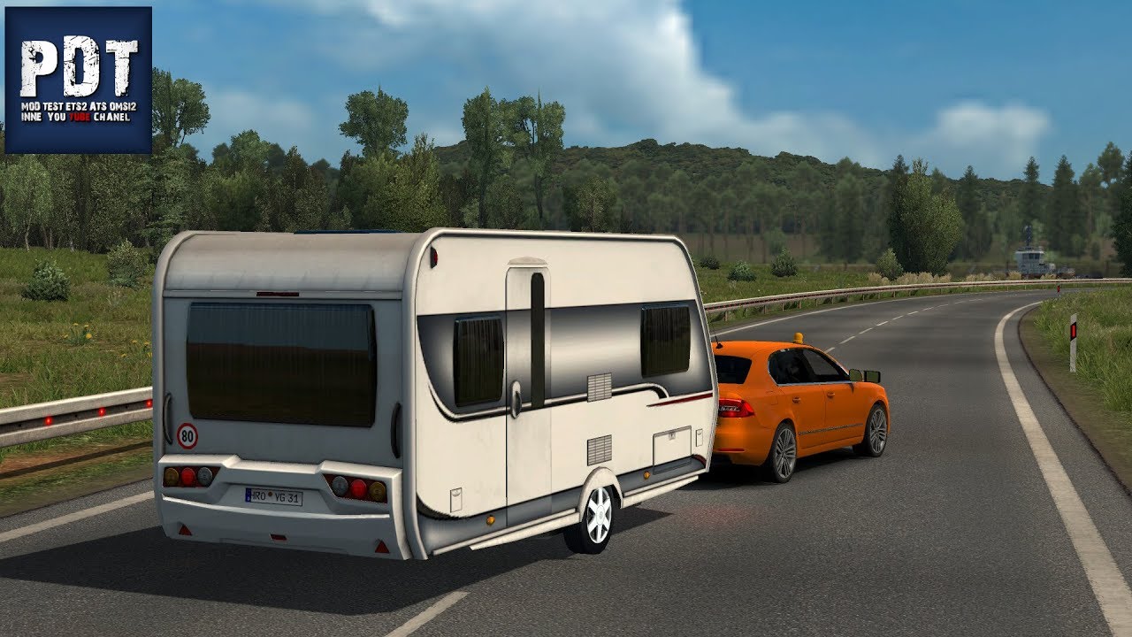[ETS2. V1.33]...PDT...Skoda Superb + Caravan Updated - YouTube