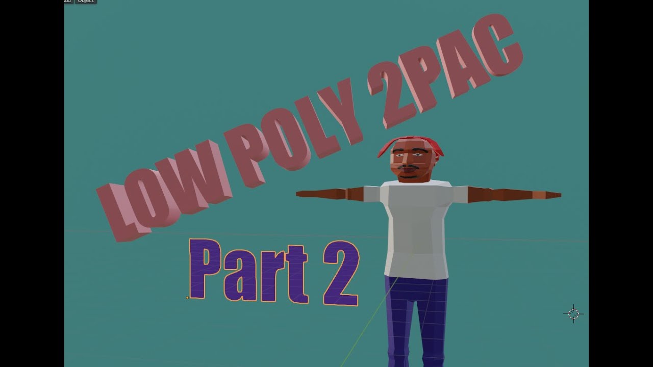 Low Poly 2Pac with Blender pt.2 - YouTube