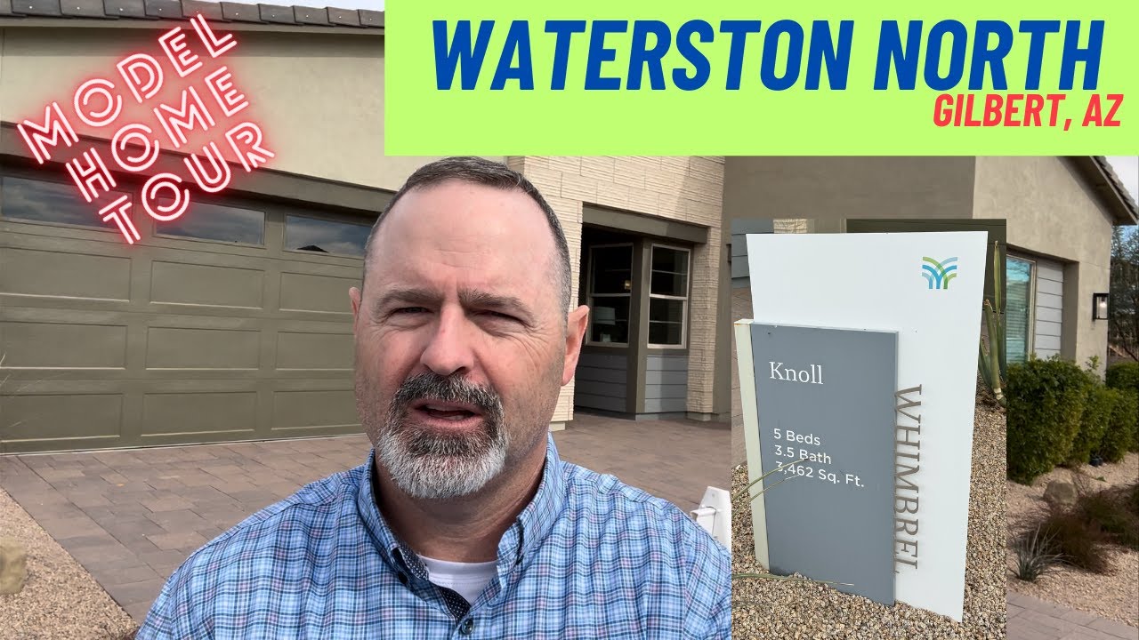 Model Home Tour in Gilbert AZ | Knoll Floor Plan by Tri Pointe Homes in ...
