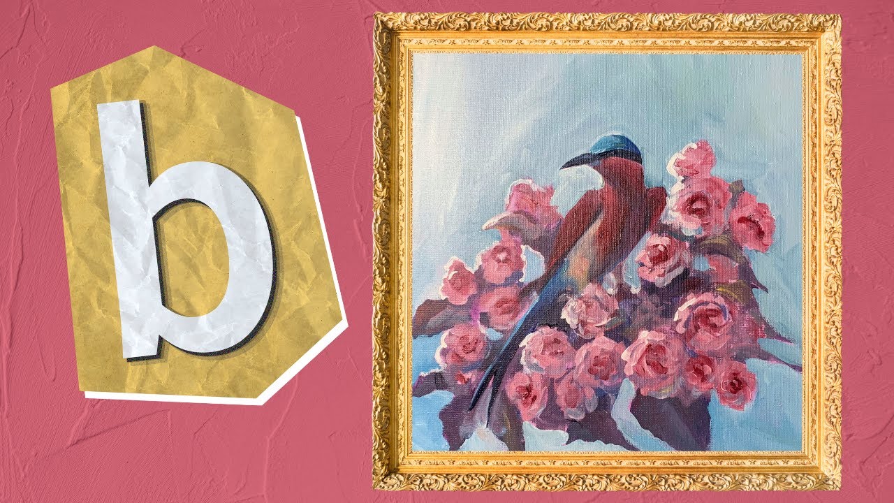 Painting the Letter B 🌸 Alphabet Superset - YouTube